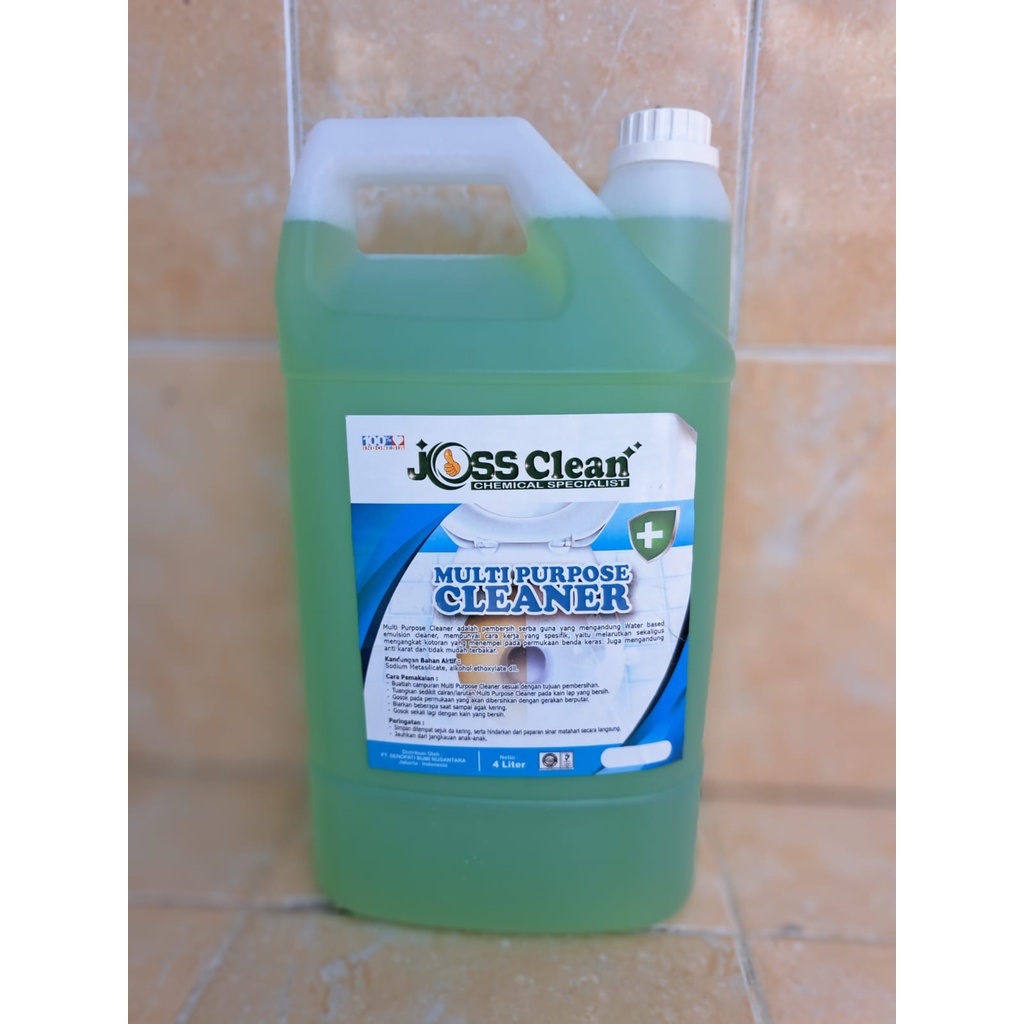 Jual PEMBERSIH SERBA GUNA JOSS CLEAN MULTI PURPOSE CLEANER | Shopee Indonesia