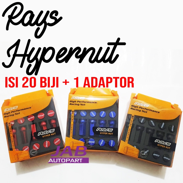 Jual MUR RODA RAYS HYPERNUT LUGNUT MUR BAUT VELG BAN MOBIL RACING 45MM ... Jual MUR RODA RAYS HYPERNUT LUGNUT MUR BAUT VELG BAN MOBIL RACING 45MM ...
