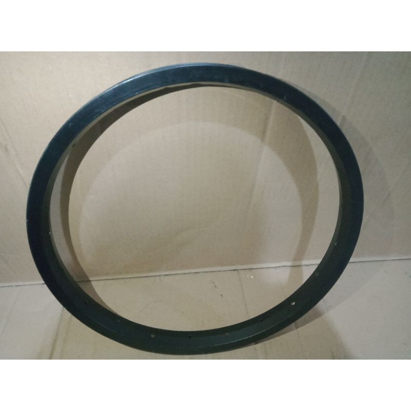 Jual velg rims sepeda ukuran 18 28h alloy Murah warna hitam merk exotic D504 harga satuan ...