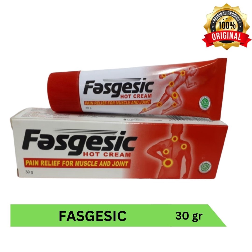 Jual Fasgesic Krim Hot Cream Krim Untuk Pegal Linu Dan Nyeri OTOT 30 ...