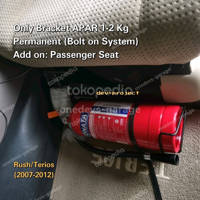 Jual Terlaris Apar Bracket Dudukan Apar Di Kaki Jok Mobil Daihatsu ...