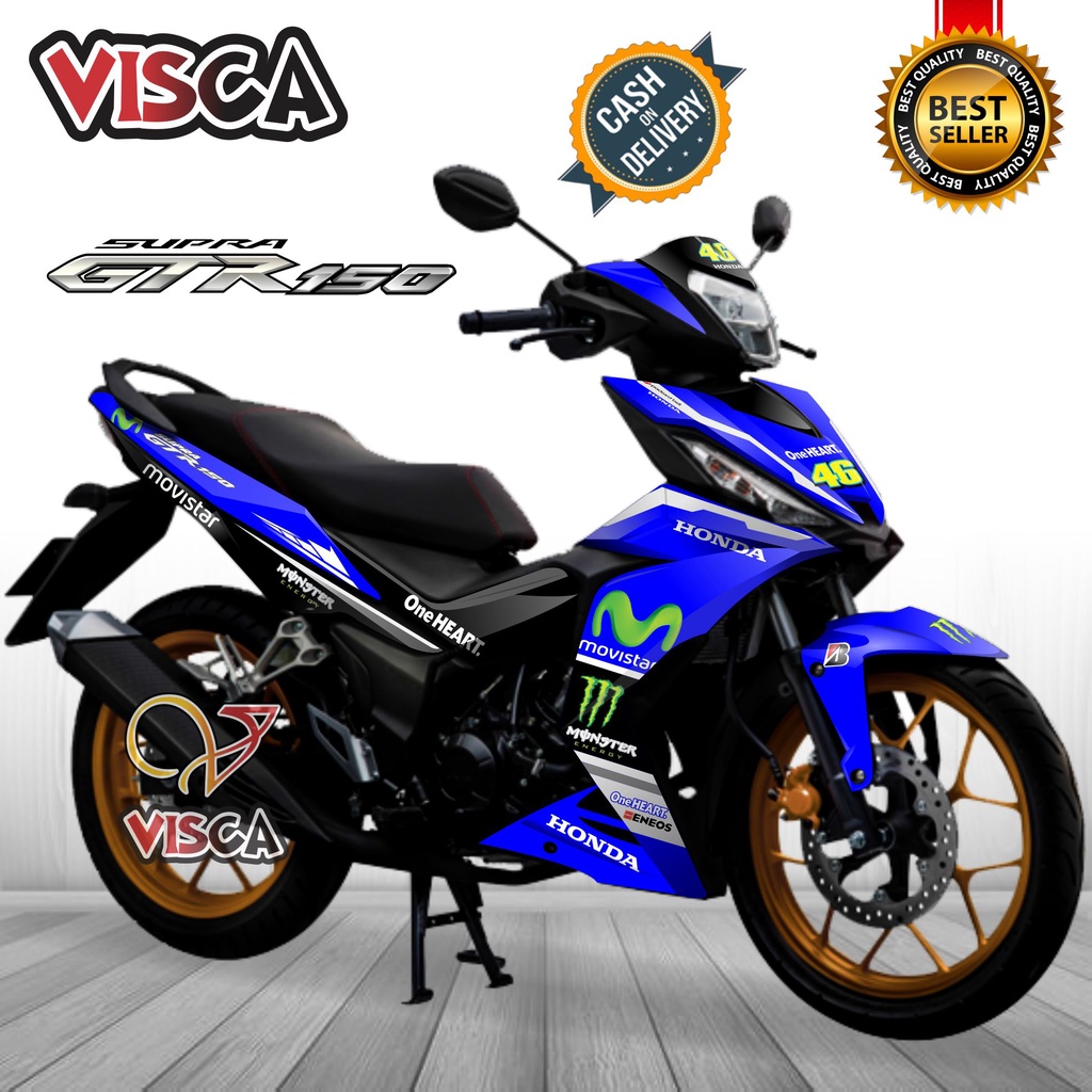Jual Decal Supra GTR 150 Full Body Stiker Motor Gtr 150 Full Body ...
