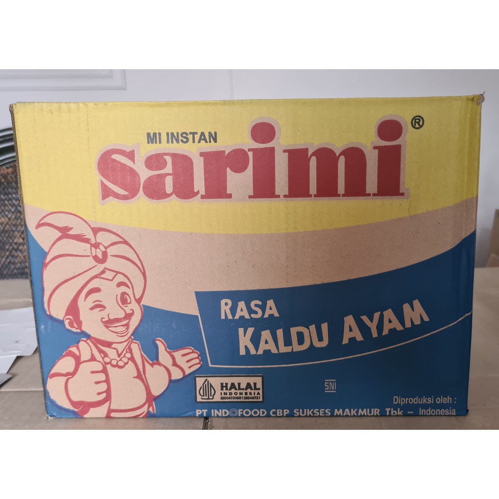 Jual Sarimi Kaldu Ayam 1ctn isi 40pcs | Mie Instan Sarimi | Mie Kuah ...