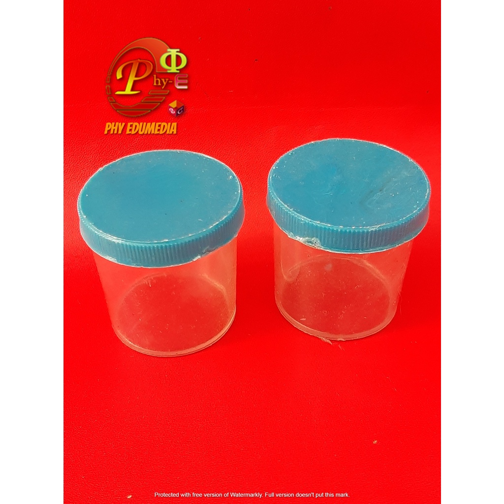 Jual Pot Sampel 30cc / Pot Salep / Pot Urin / Pot Urine 30ml Tutup Biru Per Pcs | Shopee Indonesia