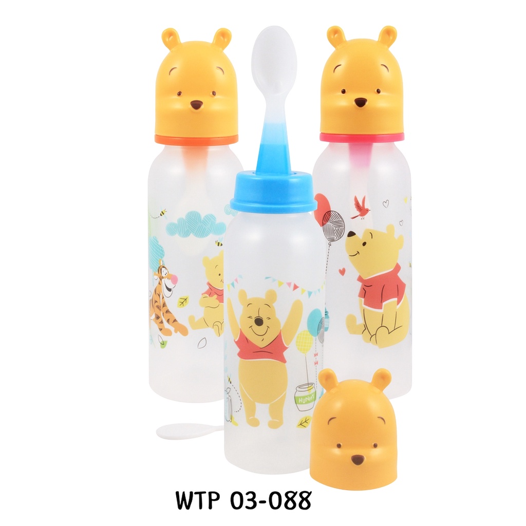 Jual Winnie The Pooh Baby Feeding Bottle / Botol Sendok Makan - Alat ...