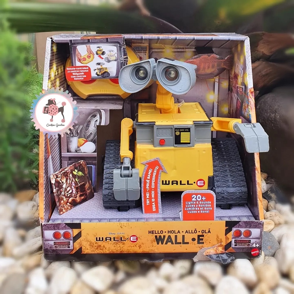 Jual Disney Pixar Wall E Remote Control Robot Toy | Shopee Indonesia