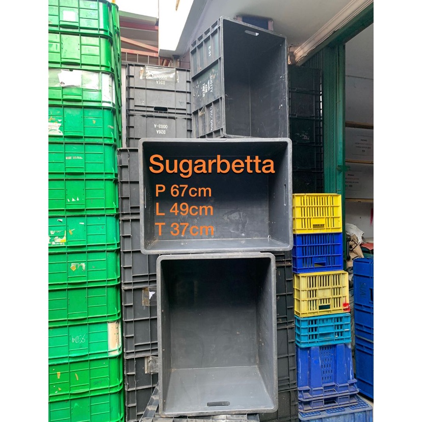 Jual Box sugity hitam tipe besar box wadah ikan hias box filter ...