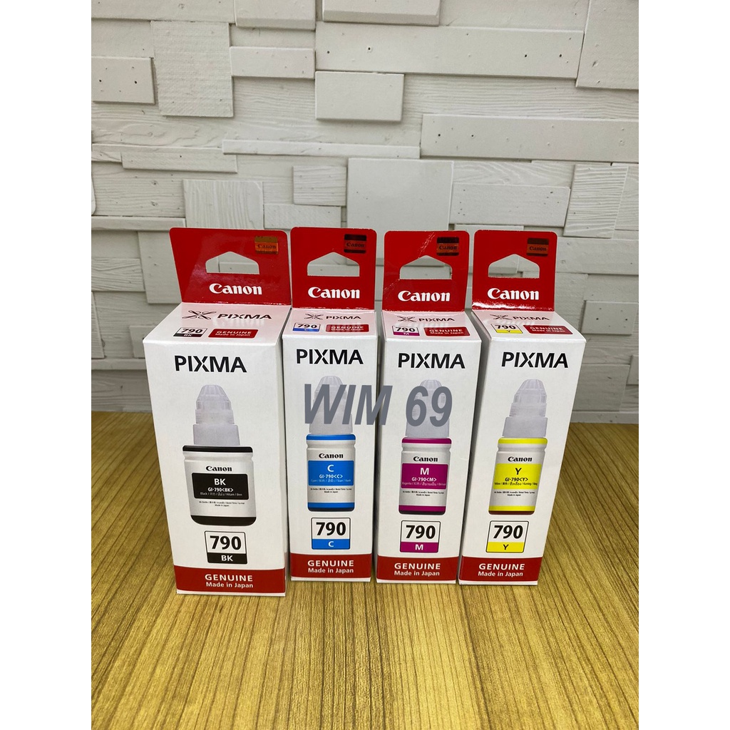 Jual Tinta Printer Original Canon Pixma GI-790 G1010,G2010 ( 1 SET ...