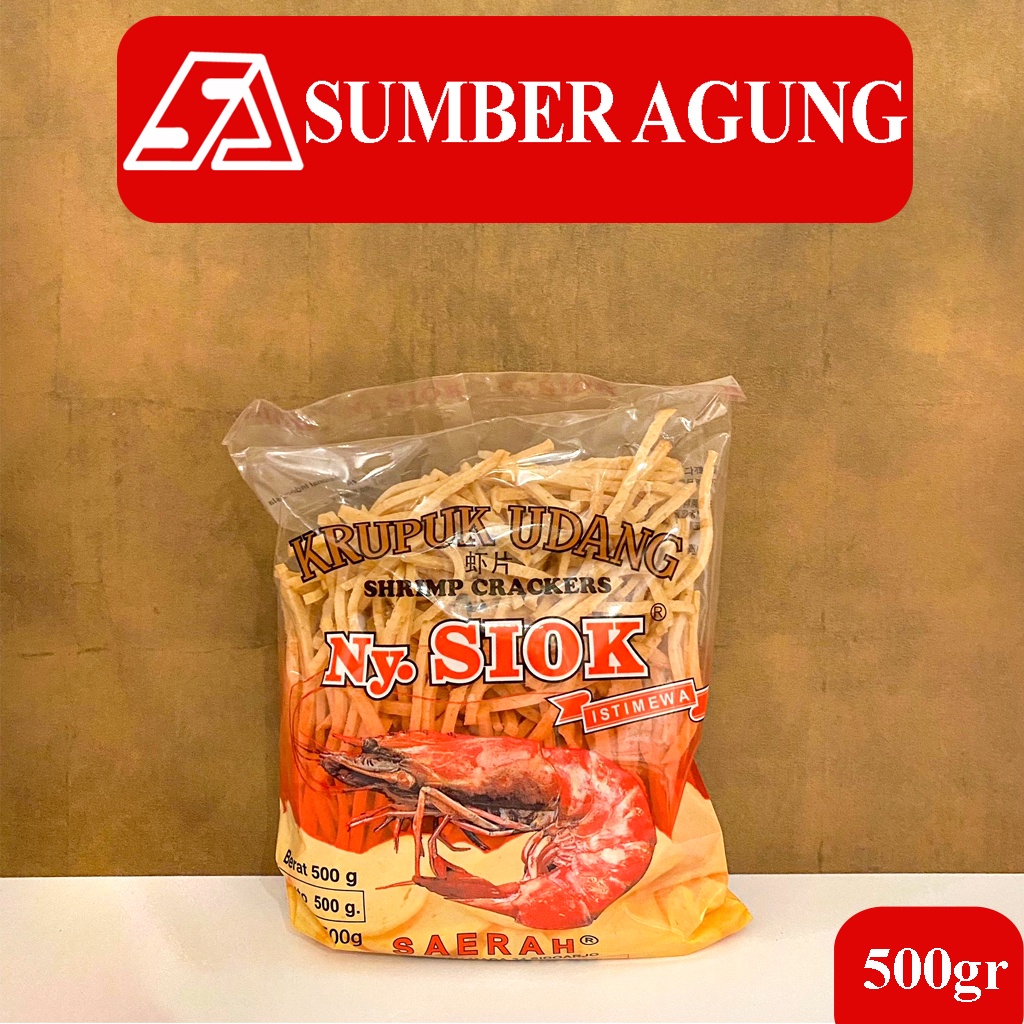Jual Krupuk Udang Stik Stick Nyonya Ny Siok 500gr | Shopee Indonesia