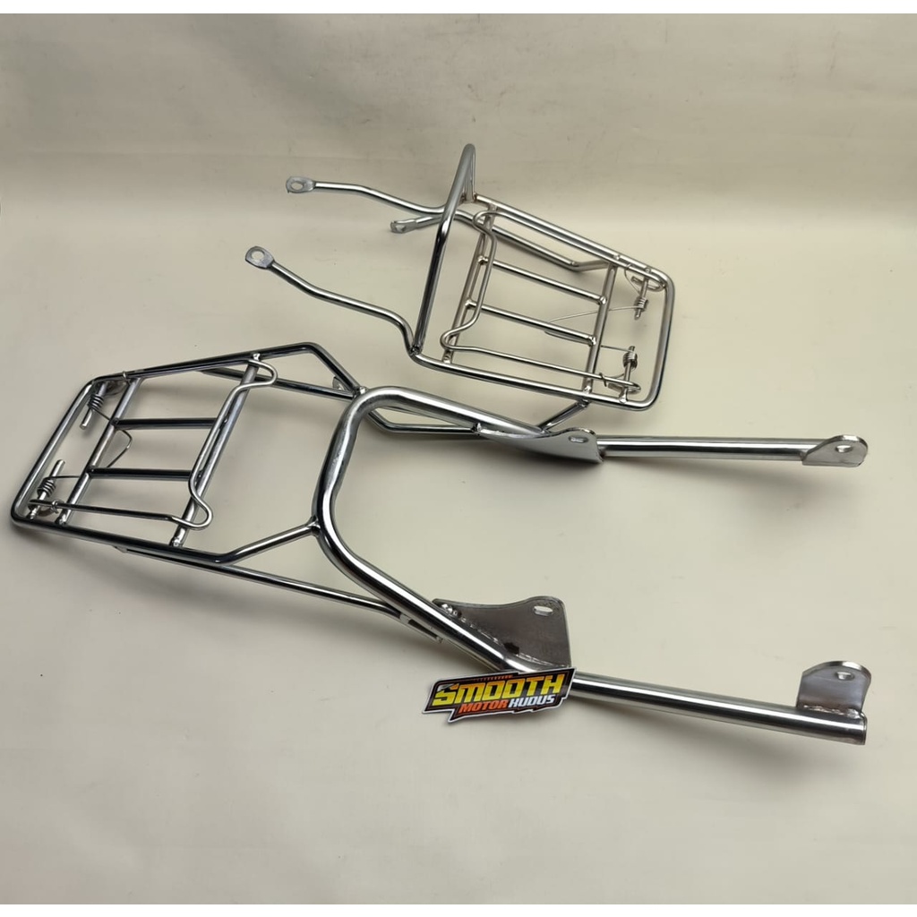 Jual Rak Jepit Depan win 100 set Bagasi Begel Belakang honda win100 win ...