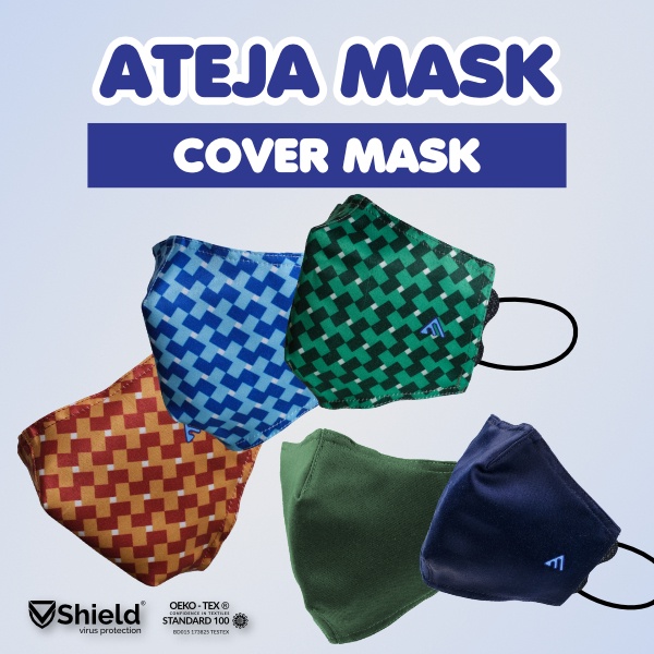 Jual Ateja Cover Mask (Pelapis Masker) | Shopee Indonesia