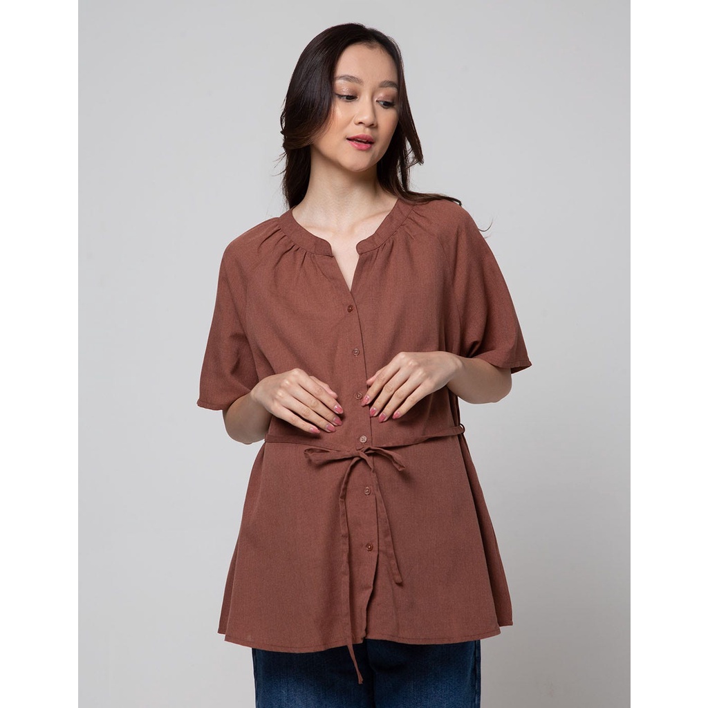 Jual Connexion Blouse Raglan Lengan Pendek Wanita 117787746 | Shopee ...