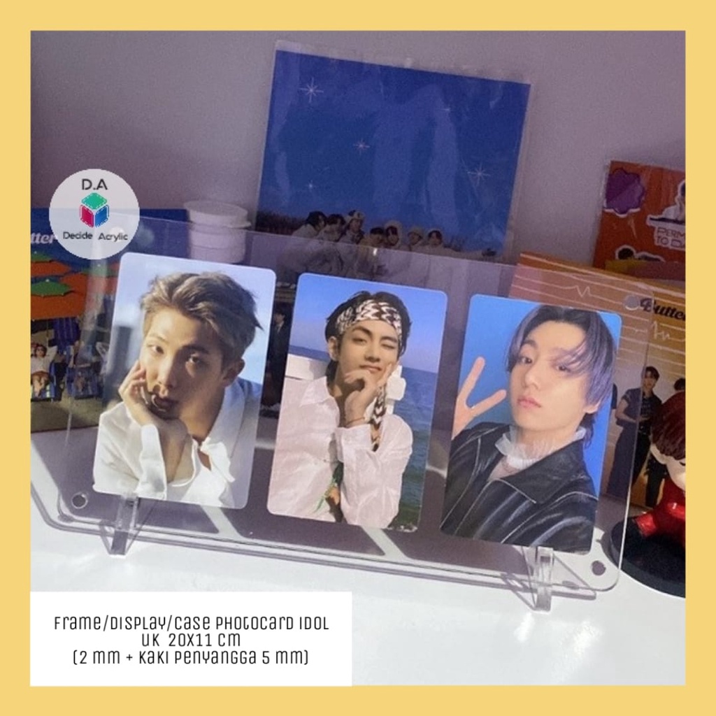 Jual Decide Acrylic Akrilik Frame Display Case Photocard BTS Army ...