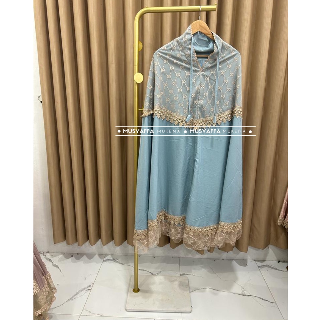 Jual MUSYAFFA - Mukena Dewasa Merisha Tile Brukat Mewah | Shopee Indonesia
