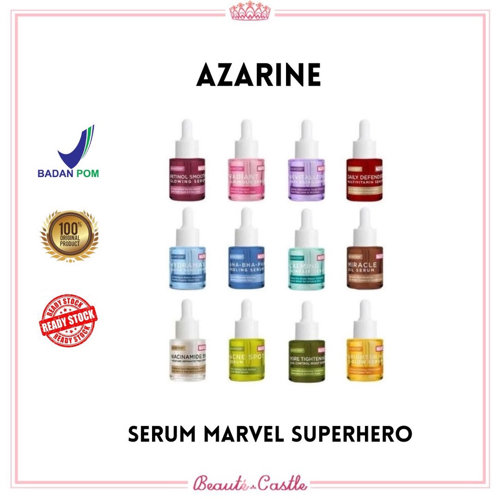 Jual Azarine Superhero Marvel Edition Series 20ML / Brightening ...
