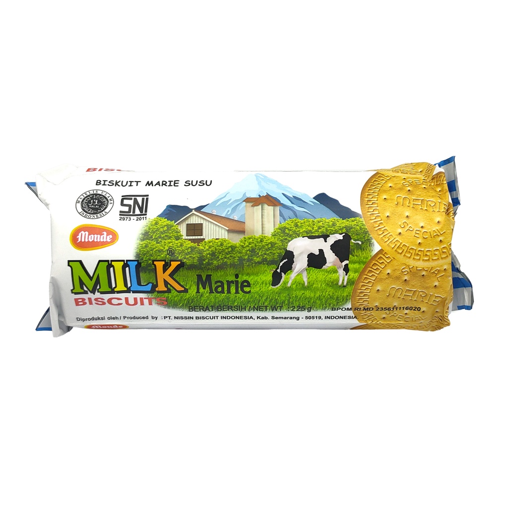 Jual BISKUIT MARIE SUSU MONDE MILK MARIE 225 GR | Shopee Indonesia
