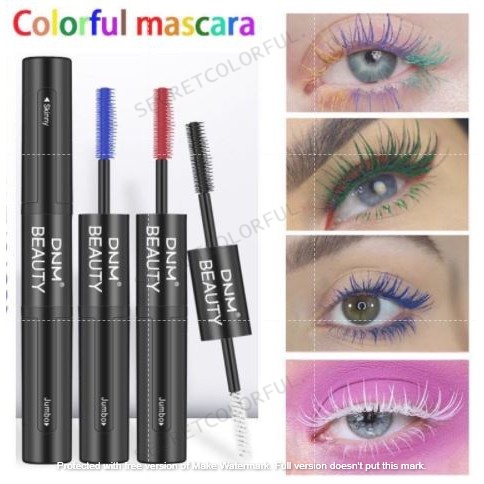 Jual DNM Maskara Warna Silk 4D Double Head Mascara Combination ...