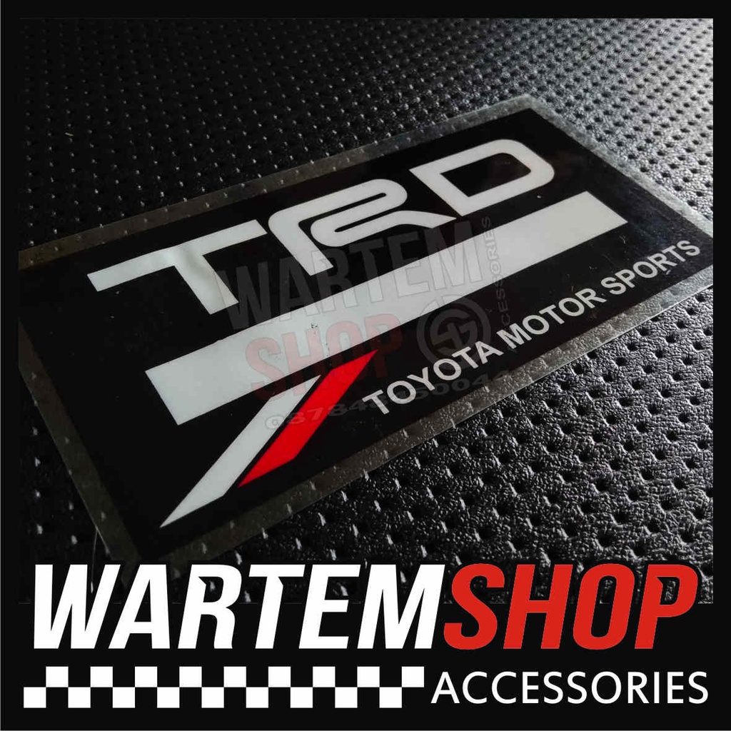 Jual STICKER BEST ON TRD BLACK | Shopee Indonesia