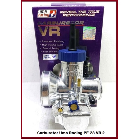 Jual Karburator Uma Racing VR V2 pe28 28mm 4T | Shopee Indonesia