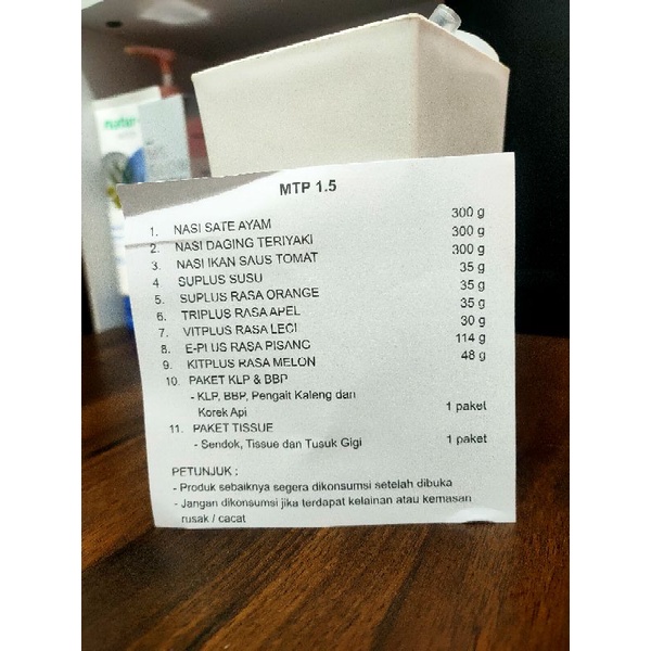 Jual RANSUM POLRI MTP1 l Lengkap 1 set l survival food l MTP Polri/TNI ...