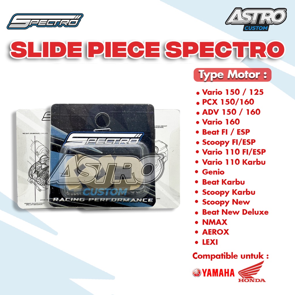 Jual Slide Piece Vario 125 Vario 150 PCX 150 ADV 150 STYLO 160 Spacy ...