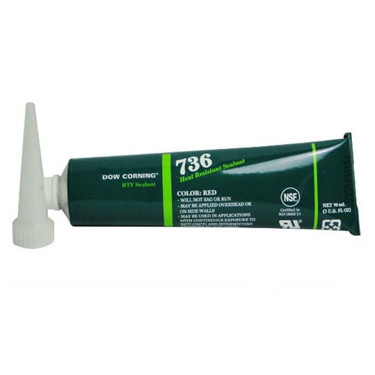 Jual Dow corning Rtv 736 red,dowcorning heat resistant silicone sealant ...