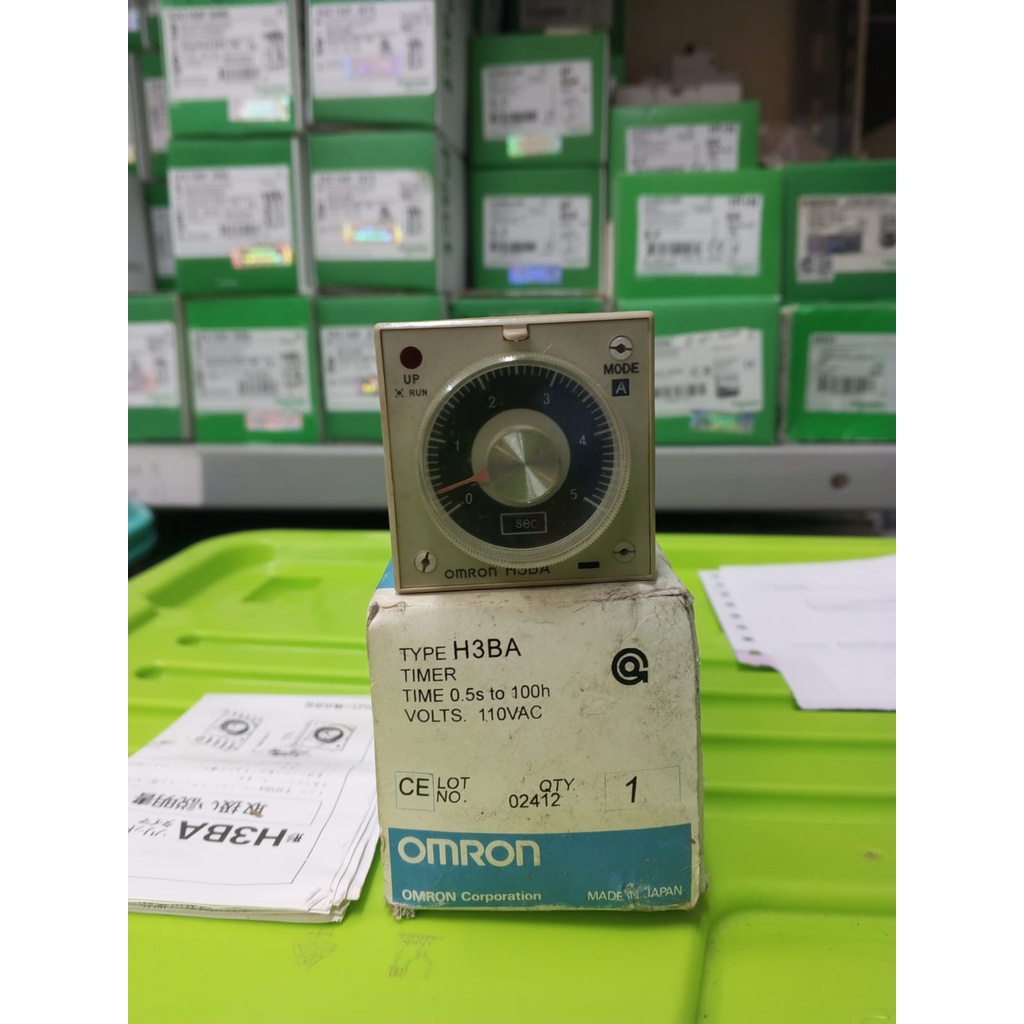 Jual TIMER RELAY OMRON H3BA 110VAC 11PIN | Shopee Indonesia