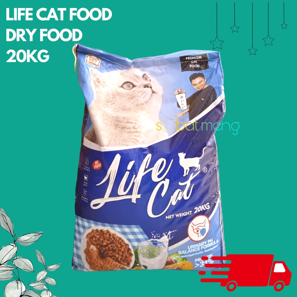 Jual LIFE CAT 20KG MAKANAN KUCING | LIFECAT 20KG | Shopee Indonesia