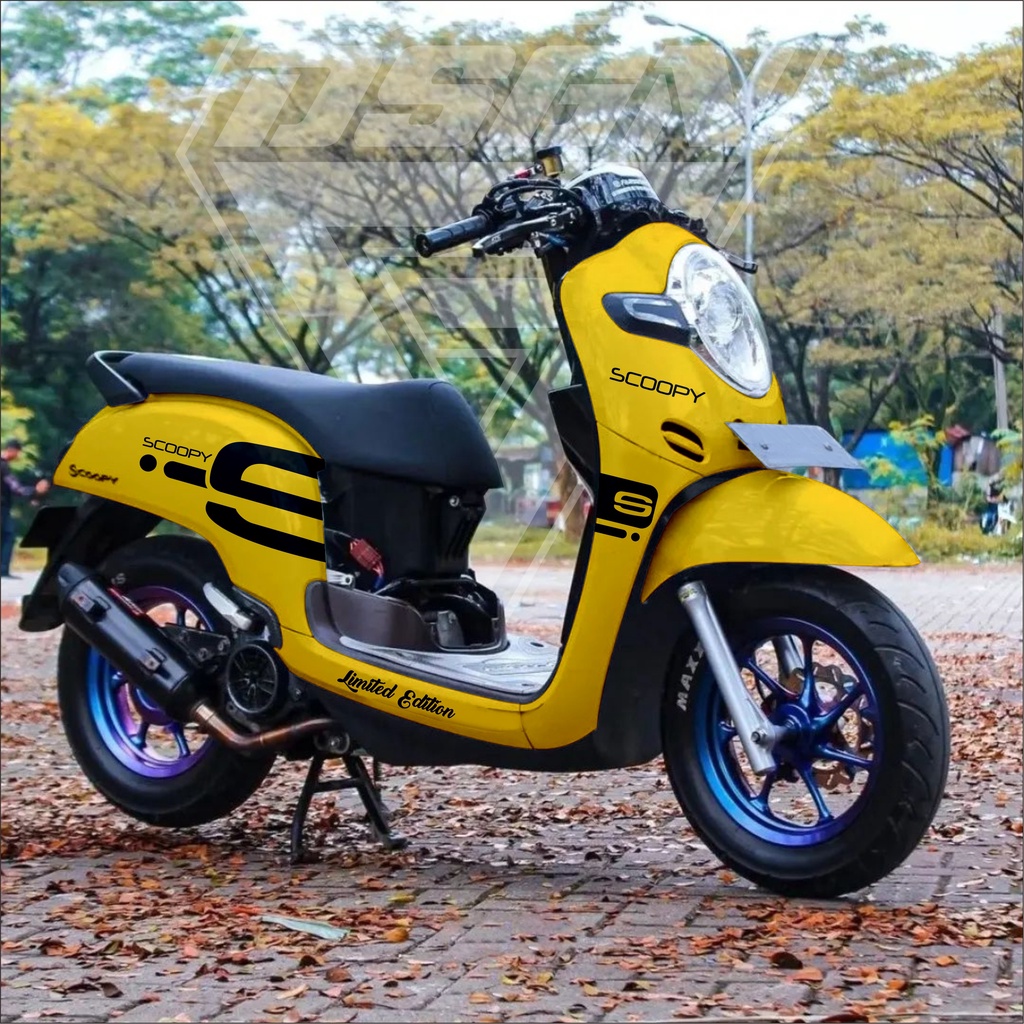 Jual Decal scoopy full body Sticker Full Blok Decal Stiker Scopy Dekal ...