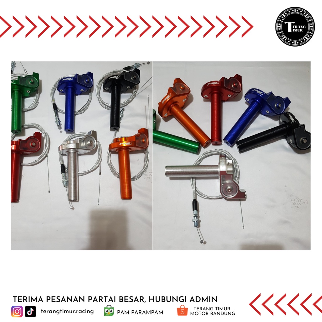 Jual Gas spontan CNC Big Roller PRO 1 Racing/Alat Motor/Sparepart Motor ...