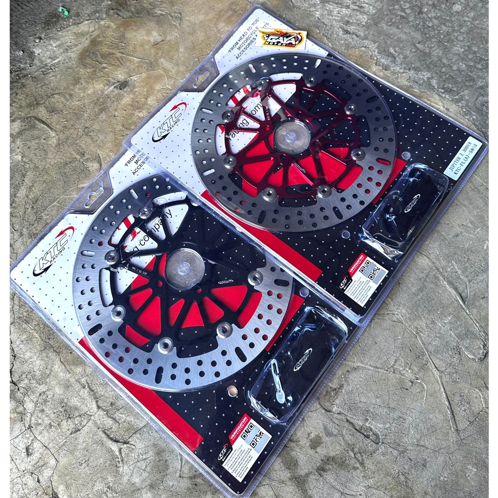Jual Disc Brake Piringan Cakram Rem KTC Racing Jupiter Z F1ZR CNC 300 ...
