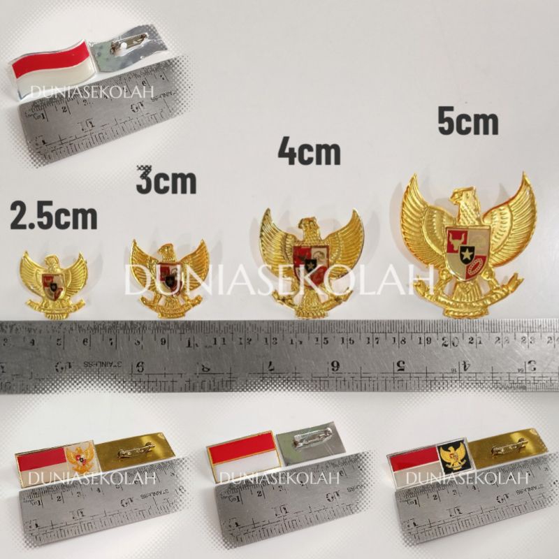 Jual Aneka Pin Garuda Merah Putih MPG Indonesia Timbul Resin | Shopee ...