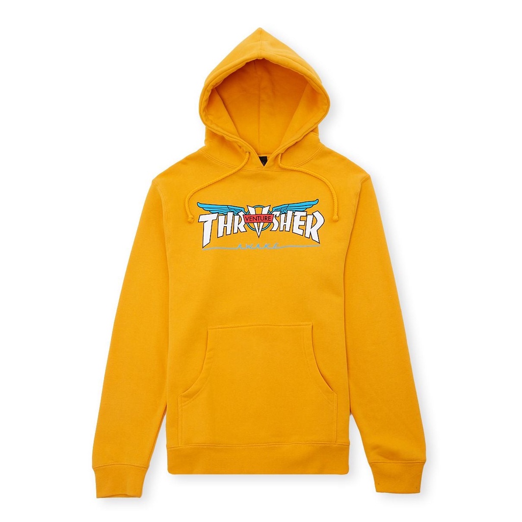 Jual Thrasher VENTURE COLLAB HOOD Gold | Shopee Indonesia