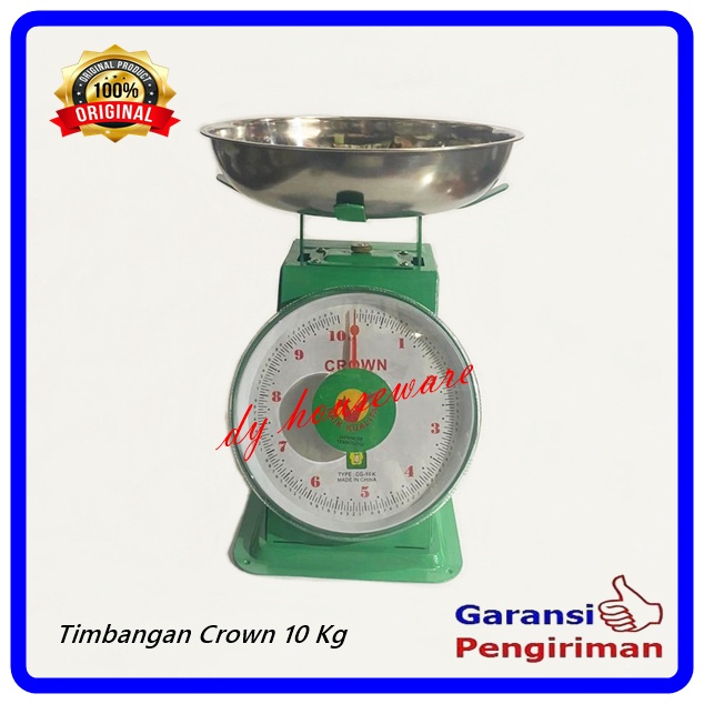 Jual Timbangan Duduk Timbangan Buah Crown | Shopee Indonesia