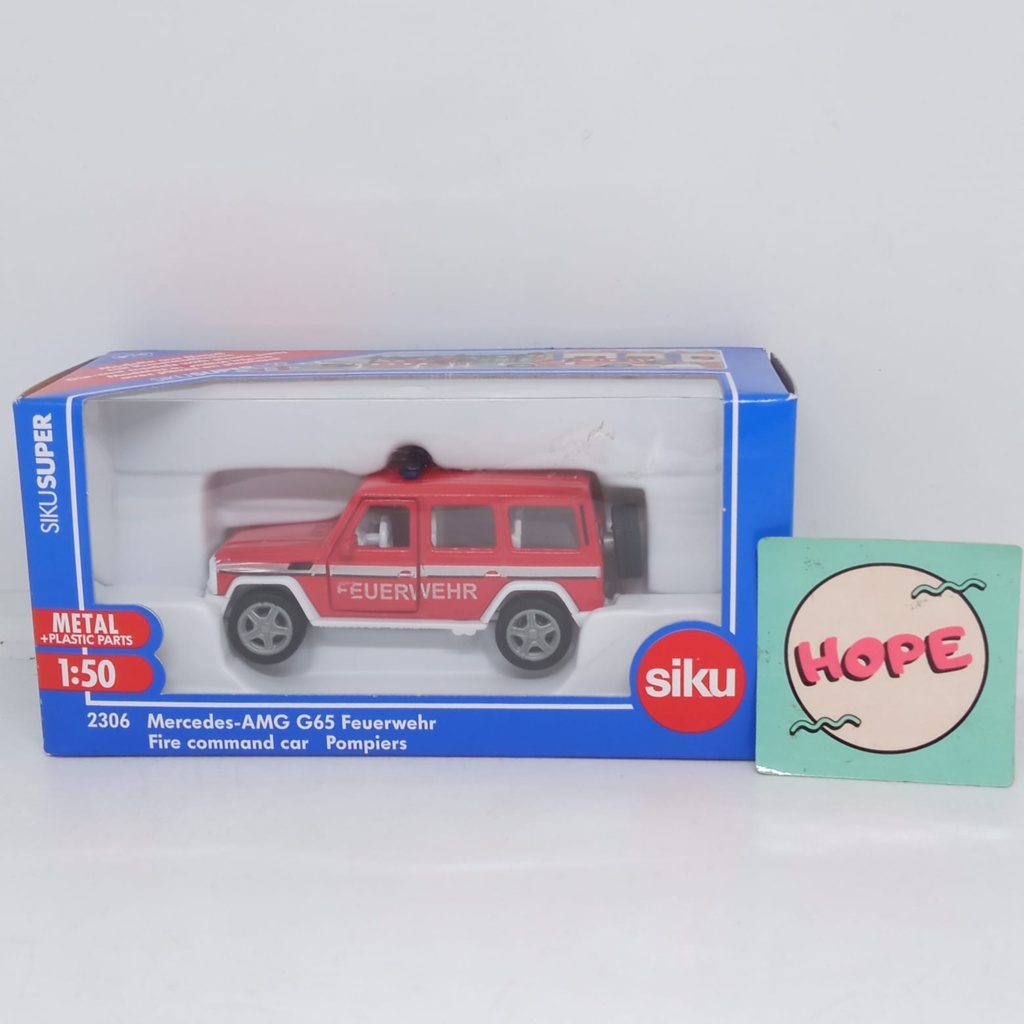 Jual Diecast Mobil Siku Super Mercedes AMG G65 Feuerwehr Original ...