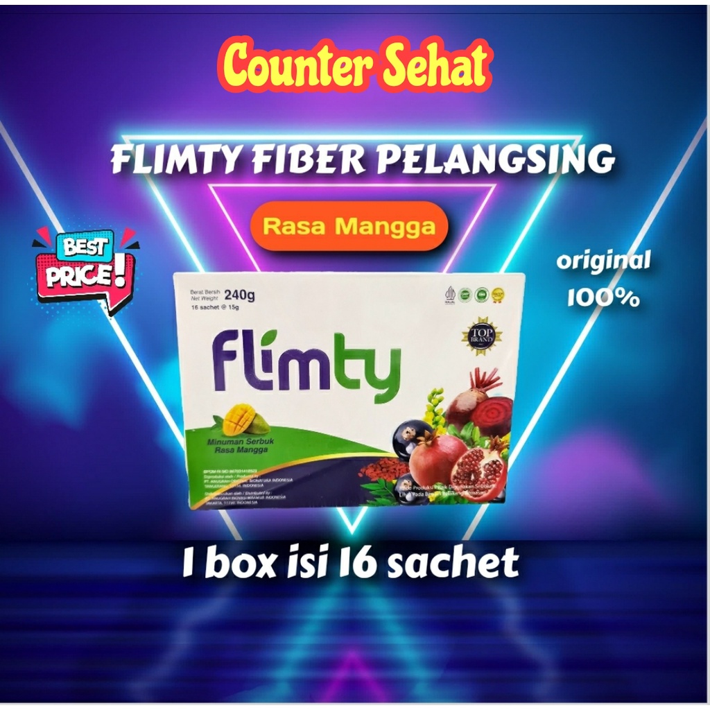 Jual FLIMTY FIBER RASA BLACKCURRANT RASPBERRY MANGGA PELANGSING ...