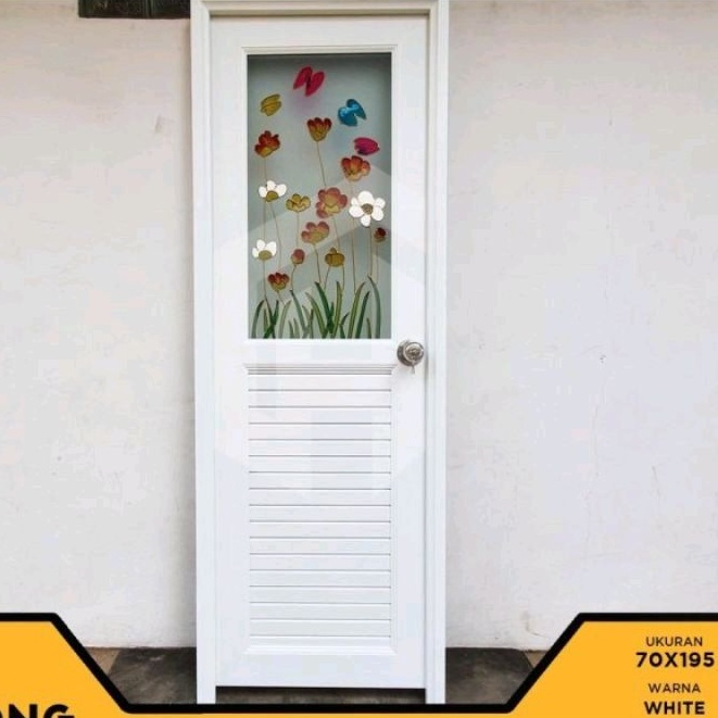 Jual Pintu Kamar Mandi UPVC Eden B003 | Shopee Indonesia
