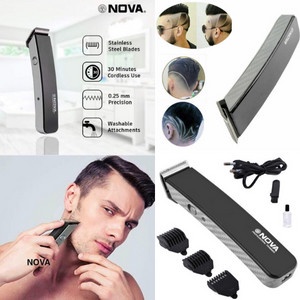 Jual Nova Hair Clipper Electric - Alat Cukur Kumis / Jenggot | Shopee ...