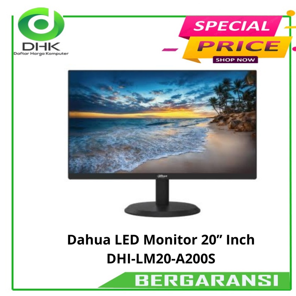 Jual Dahua LED Monitor 20’’ Inch DHI-LM20-A200S | Shopee Indonesia