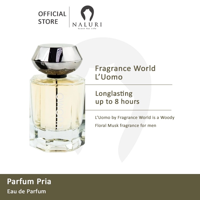 Jual Parfum Original Fragrance World L Uomo EDP 100ml | Shopee Indonesia
