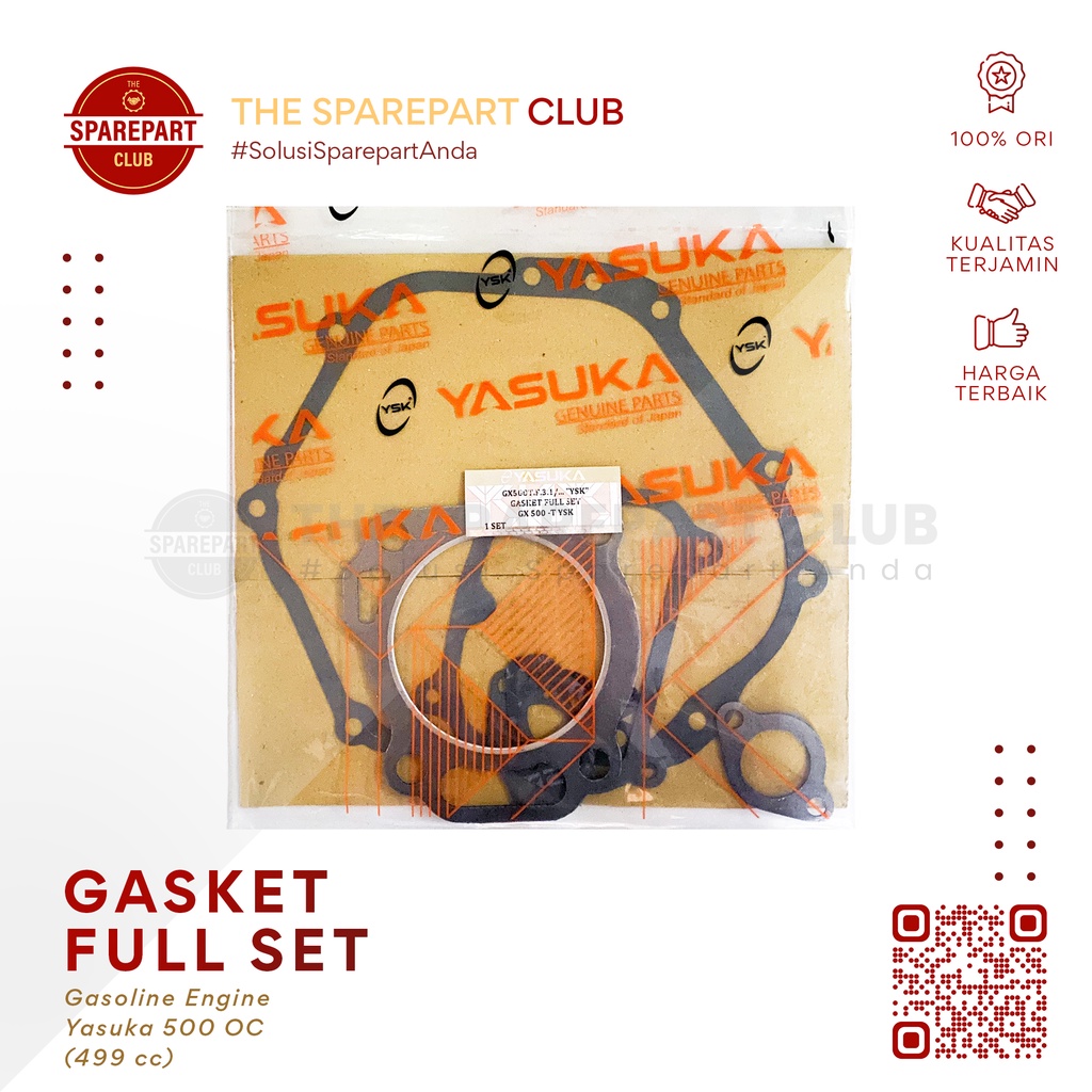 Jual Packing Perpack Full Set Engine Yasuka GX 500 Excellent Marine OC ...