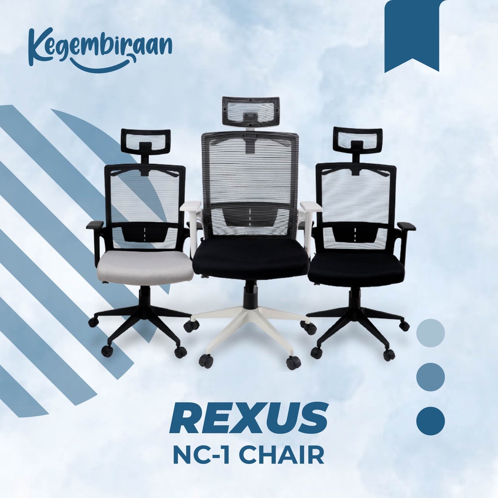 Jual Rexus NC 1 / NC 1 Ergonimic Office Chair - Kursi Kantor / Kursi ...
