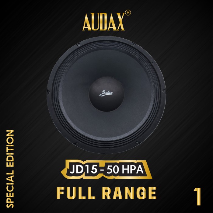 Jual Audax - Speaker Pasif 15" JD 15-50 HPA Full Range | Shopee Indonesia