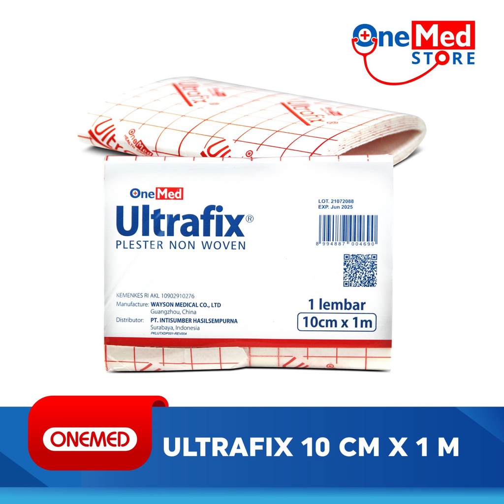Jual OneMed Ultrafix 10cmx1m Isi 1 Pcs | Shopee Indonesia