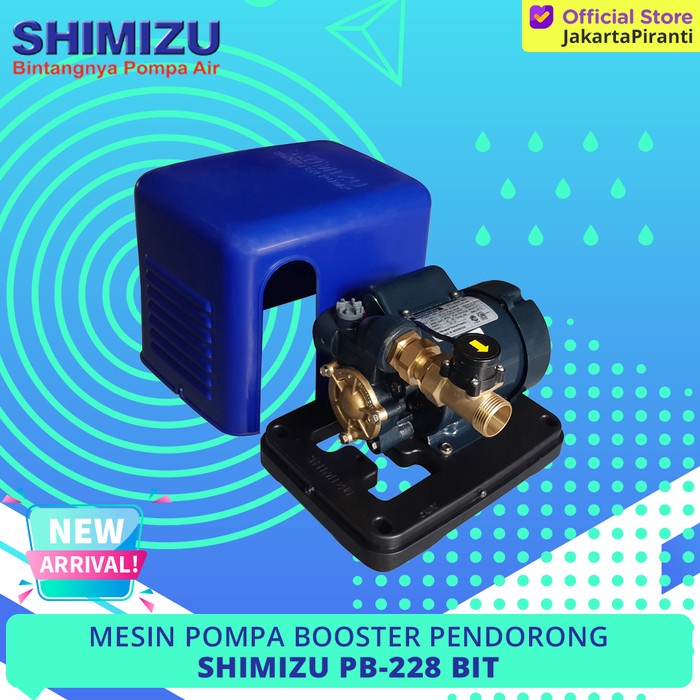Jual Mesin Pompa Air Pendorong Otomatis Booster Pump Shimizu PB-228 BIT | Shopee Indonesia