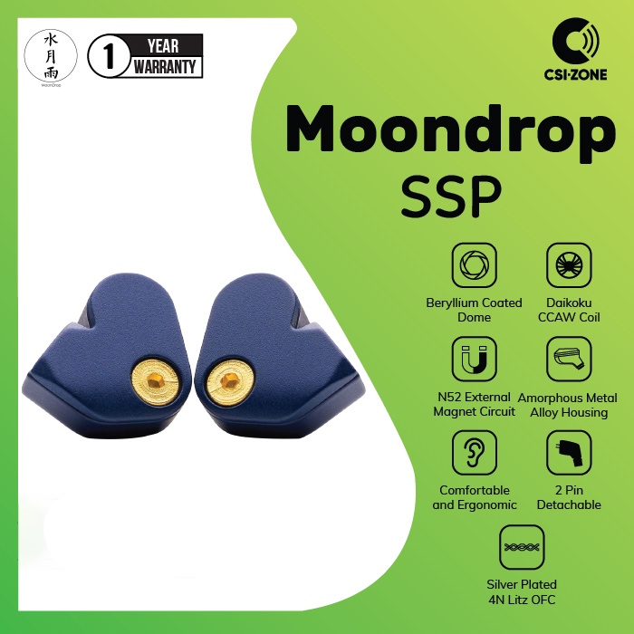 Jual Moondrop SSP / Super Spaceship Pulse In Ear Earphone | Shopee Indonesia