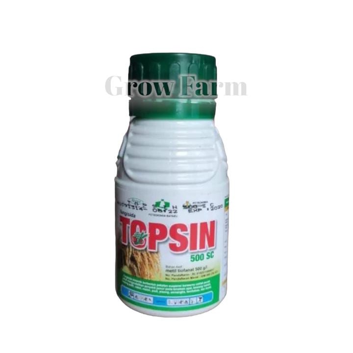 Jual Fungisida Topsin 500SC 250ml Bahan Aktif Metil Tiofanant 500 g/l ...