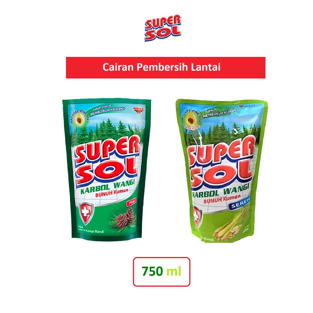 Jual Super Sol Karbol Wangi 750ml | Shopee Indonesia