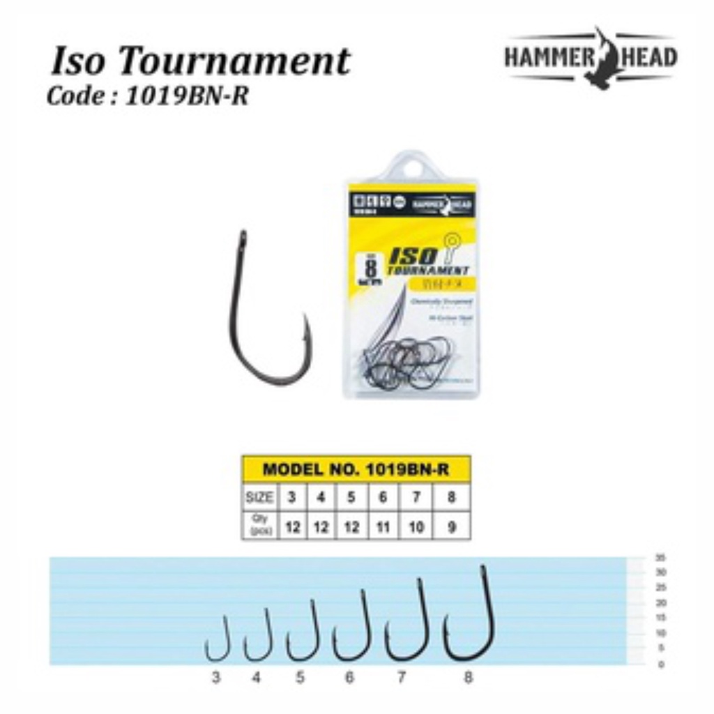 Jual HAMMERHEAD ISO TOUNAMENT HOOK | Shopee Indonesia