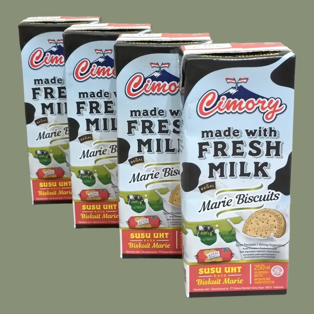 Jual CIMORY UHT MARIE REGAL MILK 250ml [4 Kotak] | Shopee Indonesia